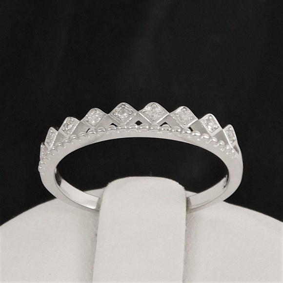Jewelry | Princess Tiara Ring Sterling Silver | Poshmark